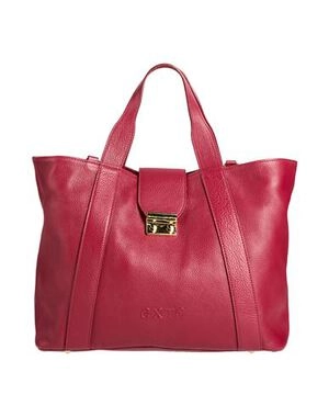 EXTE EXTE Leather Maxi Tote Bag Garnet