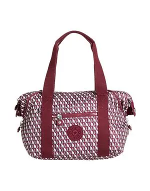KIPLING Handbag Burgundy Polyester