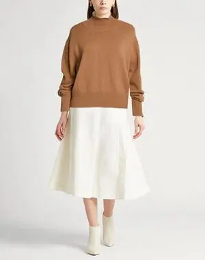 ANNAGRETA Turtleneck Size Cashmere - Light Brown