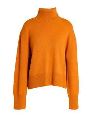 ANNAGRETA Turtleneck Size Cashmere - Orange