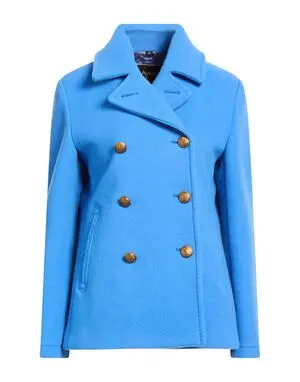 SEALUP Coat Size Wool, Polyamide - Blue