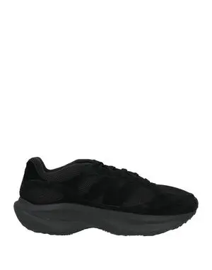 NEW BALANCE Leather And Textile Fiber Low-top Sneakers - Black