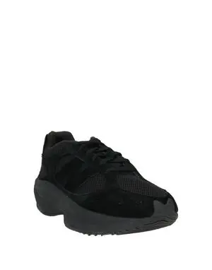NEW BALANCE Leather And Textile Fiber Low-top Sneakers - Black