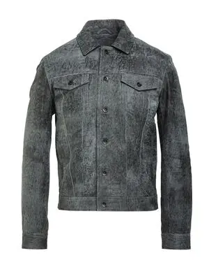 John Varvatos Jacket Charcoal Size Sheepskin