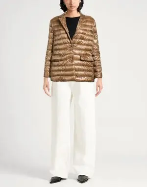 Herno Quilted Blazer With Goose Down Padding - Beige