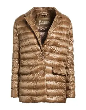 Herno Quilted Blazer With Goose Down Padding - Sand