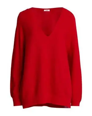 OLTRE Sweater Size Viscose, Polyester, Polyamide - Red