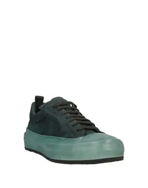 Officine Creative Leather And Suede Sneakers - Green