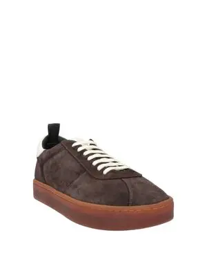 Officine Creative Suede Low-top Sneakers - Brown