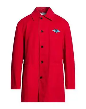 DEPARTMENT 5 Overcoat & Trench Coat Size Cotton - Red