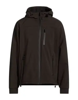 Paul & Shark Jacket Charcoal Size Polyester, Elastane