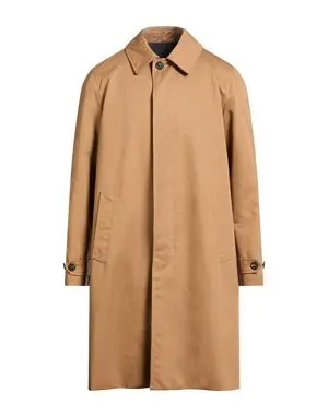 Montedoro Overcoat & Trench Coat Cotton, Virgin Wool Blend