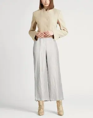 Peserico Linen Polyamide Wide-leg Pants