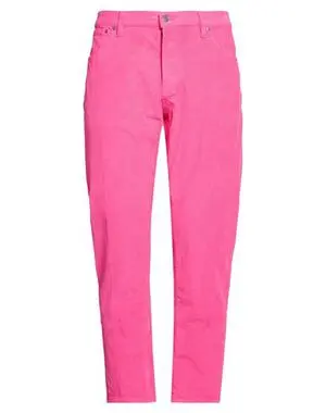 DONDUP Pants Fuchsia Size Cotton, Elastane - Pink