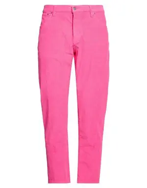 DONDUP Pants Fuchsia Size Cotton, Elastane
