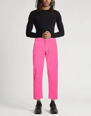 DONDUP Pants Fuchsia Size Cotton, Elastane