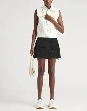 Helmut Lang Mini Skirt Size Cotton, Polyester