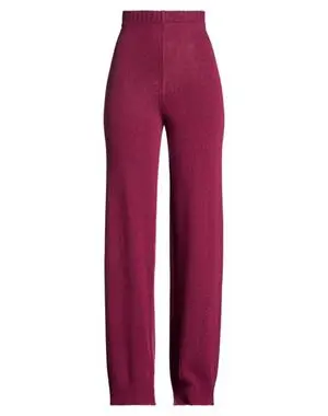 VICOLO Pants Garnet Size Viscose, Polyamide, Wool, Cashmere - Red