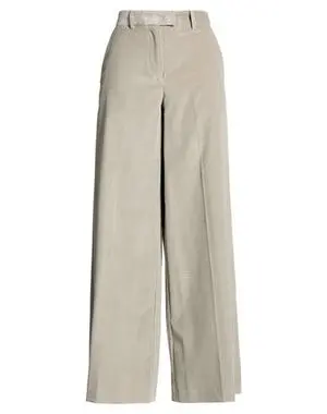 BALLANTYNE Pants Ivory Size Cotton - Grey