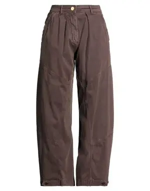 Pinko Pants Chocolate Size Cotton, Elastane