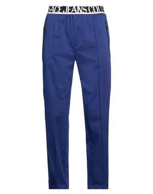 Versace Pants Size Cotton, Elastane - Blue