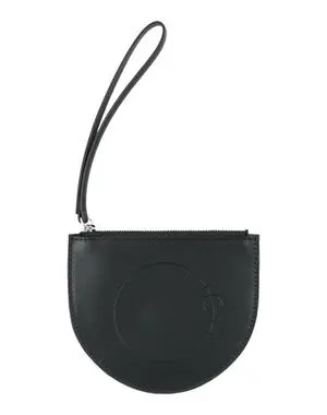 High Use Coin Purse Leather, Cotton - Black
