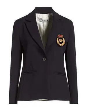 SHIRTAPORTER Blazer Size Polyamide, Elastane - Navy