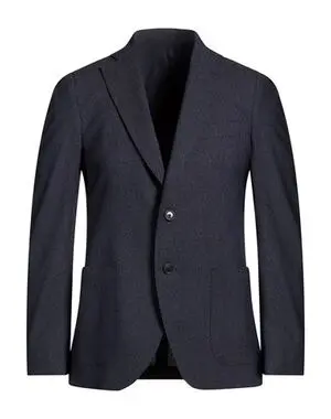 TOMBOLINI Blazer Size Virgin Wool, Polyester, Elastane - Navy