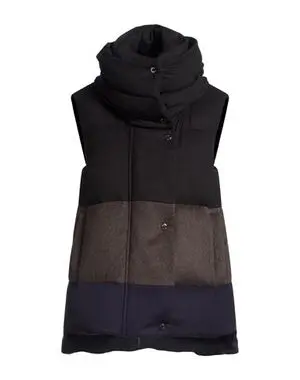MOORER Multicolor Wool And Cashmere Vest With Goose Down Interior