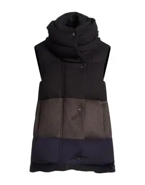 MOORER Multicolor Wool And Cashmere Vest With Goose Down Interior