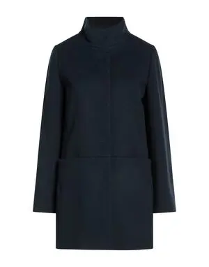 Cinzia Rocca Wool, Polyamide, Cashmere Coat - Navy