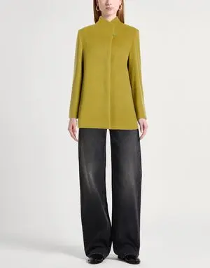 Cinzia Rocca Virgin Wool And Alpaca Blend Coat