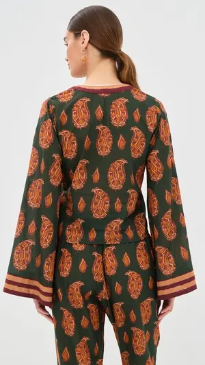 Johanna Ortiz Sun Whisper Top