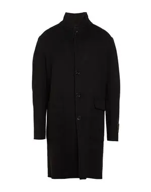 PALTO' Single-breasted Wool And Nylon Coat