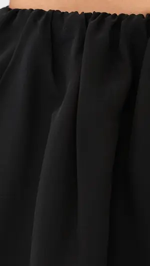Wardrobe.NYC Ruched Mini Skirt