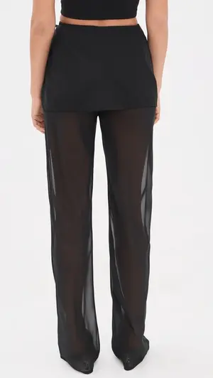 MADISON THE LABEL Sara Pants - Black