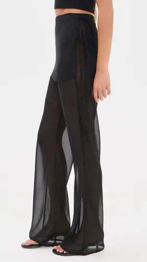 MADISON THE LABEL Sara Pants - Black