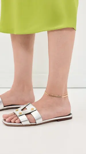 ADINA EDEN Double Strand Multi Chain Anklet