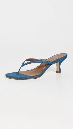 Staud Freja Kitten Heel Sandals