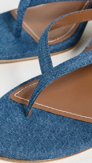 Staud Freja Kitten Heel Sandals