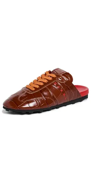 Marni Leather Sneakers - Peat