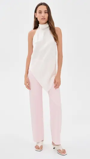 Helmut Lang Tie Scarf Top