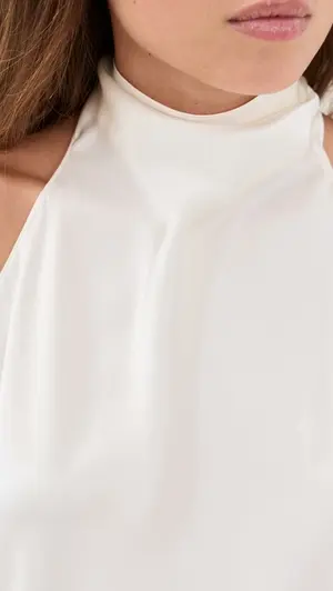 Helmut Lang Tie Scarf Top
