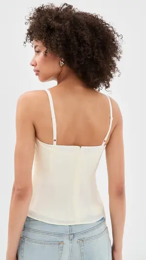 Staud Evangeline Silk Top