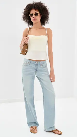 Staud Evangeline Silk Top