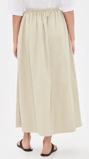 PISTOLA Noelle Poplin Maxi Skirt