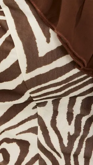 BAILEY ROSE Zebra Blouse