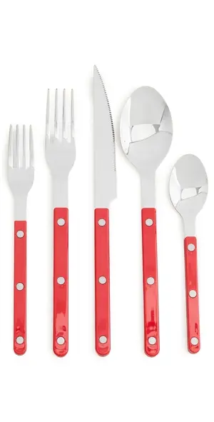 SABRE 5-piece Cutlery Set - Red