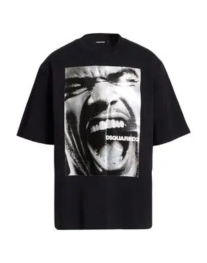 Dsquared2 T-shirt Size Cotton - Black