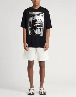 Dsquared2 T-shirt Size Cotton - Black